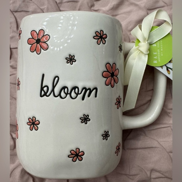Rae Dunn | Dining | Rae Dunn Spring Summer Coffee Mug W Pink Embossed ...